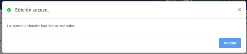 Manual de usarioDatos Adicionales